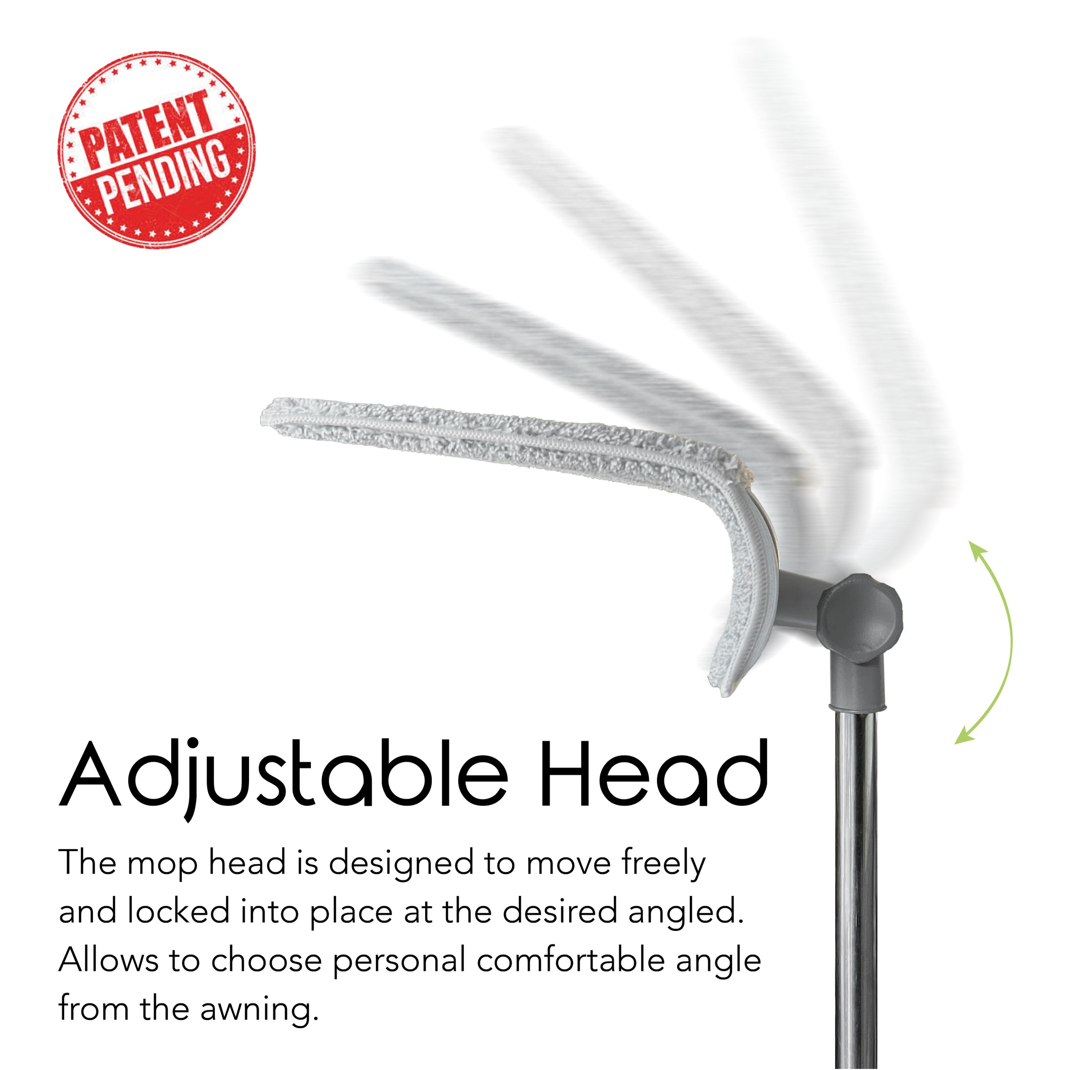 Effortless RV Awning Cleaning with Easy squeegee Mop